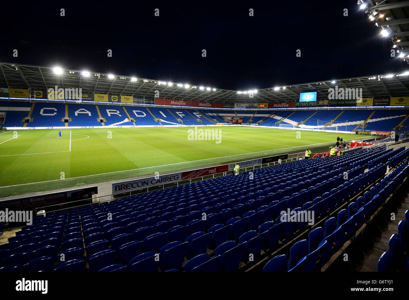 A general view of Cardiff City Stadium, home of Cardiff City Stock ...