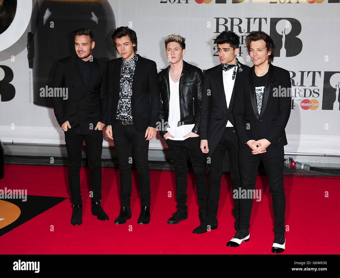 Harry Styles, Liam Payne, Nial Horan, Louis Tomlinson and Zayn Malik ...