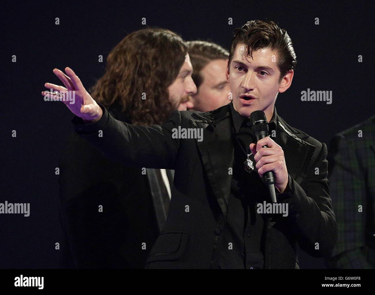 Alex turner of the arctic monkeys hi-res stock photography and images ...