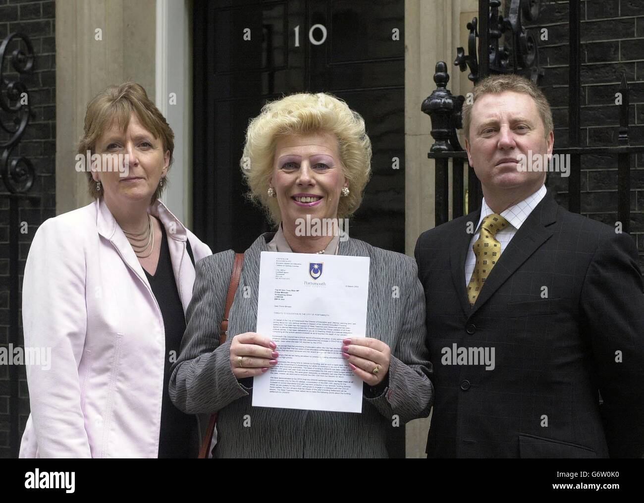 Portsmouth head teachers (from left) Julia Knowles, Krysia Butwilowska ...