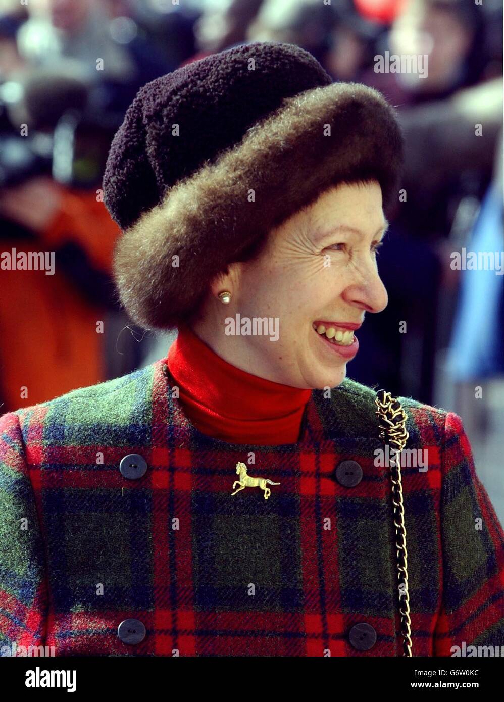 Horseracing royal princess anne princess royal hi-res stock photography ...