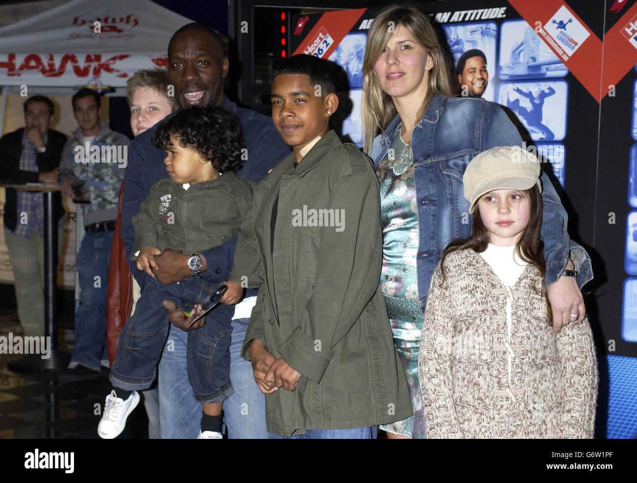 Eastenders actor Gary Beadle and family arrive for the UK gala ...