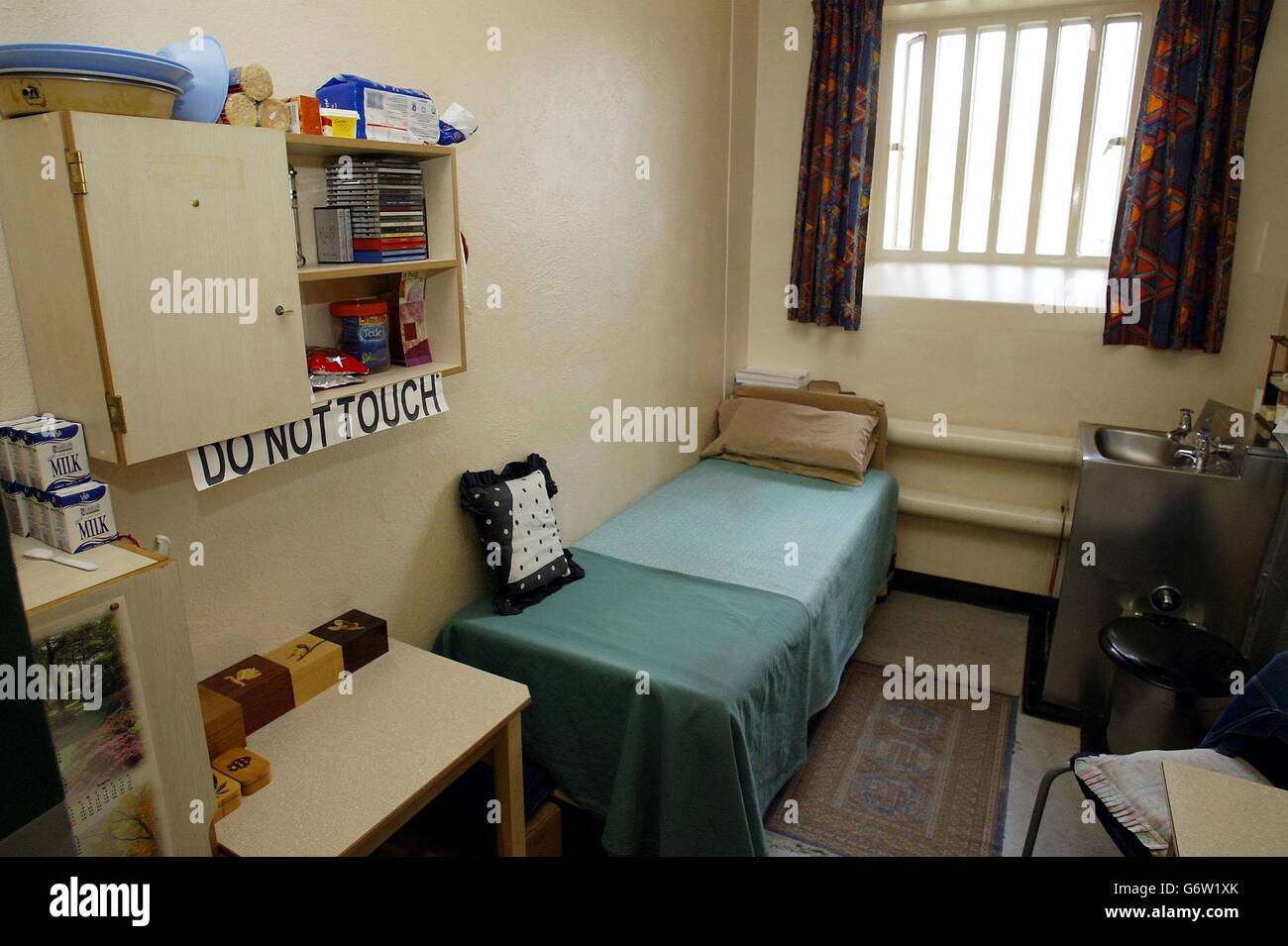 The standard cell D-wing at Wakefield Prison, West Yorkshire. Prison ...