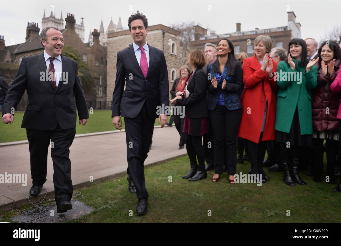 Mike Kane MP welcomed to Parliament Stock Photo - Alamy