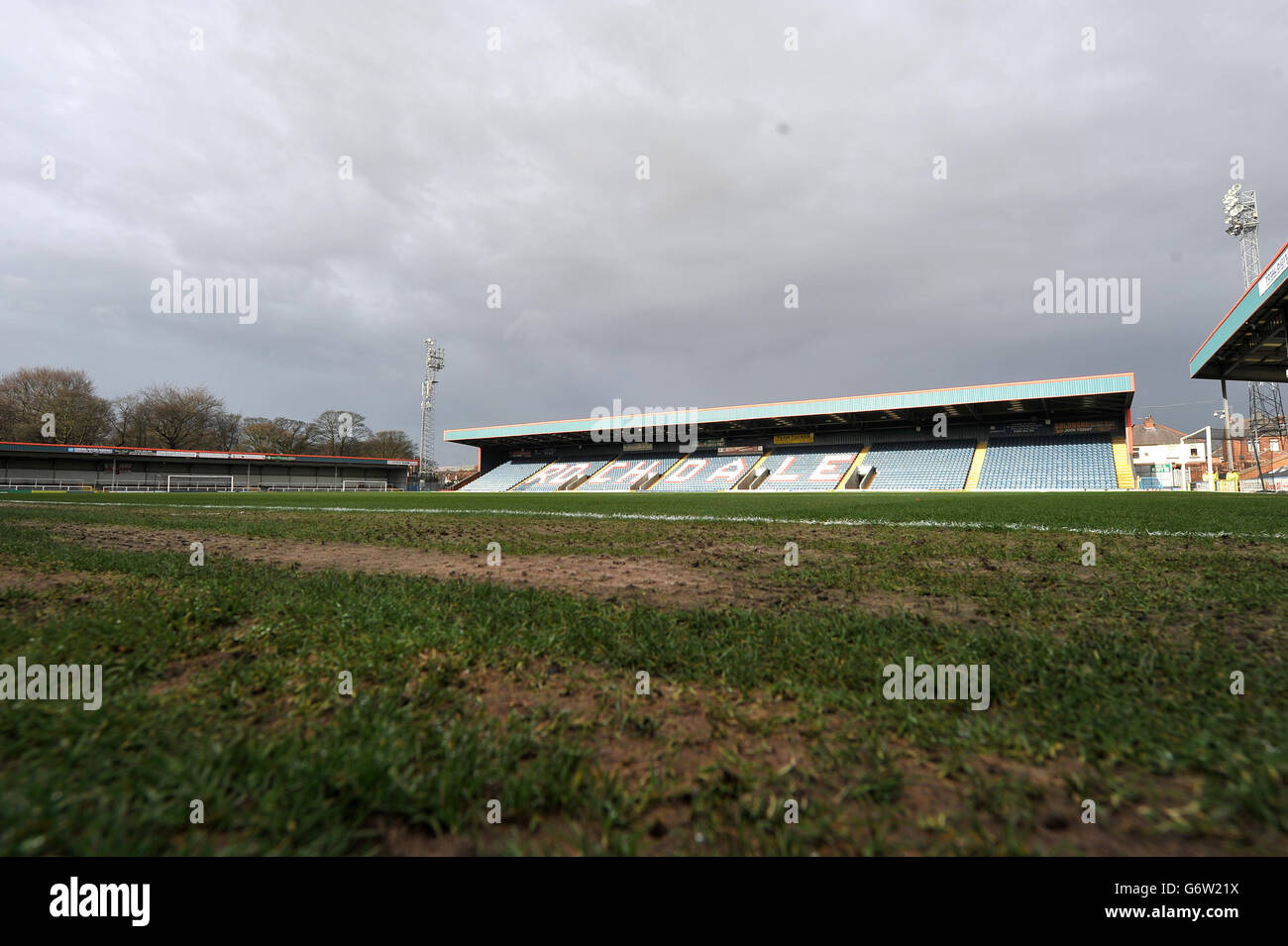 General view of rochdales spotland stadium hi-res stock photography and ...