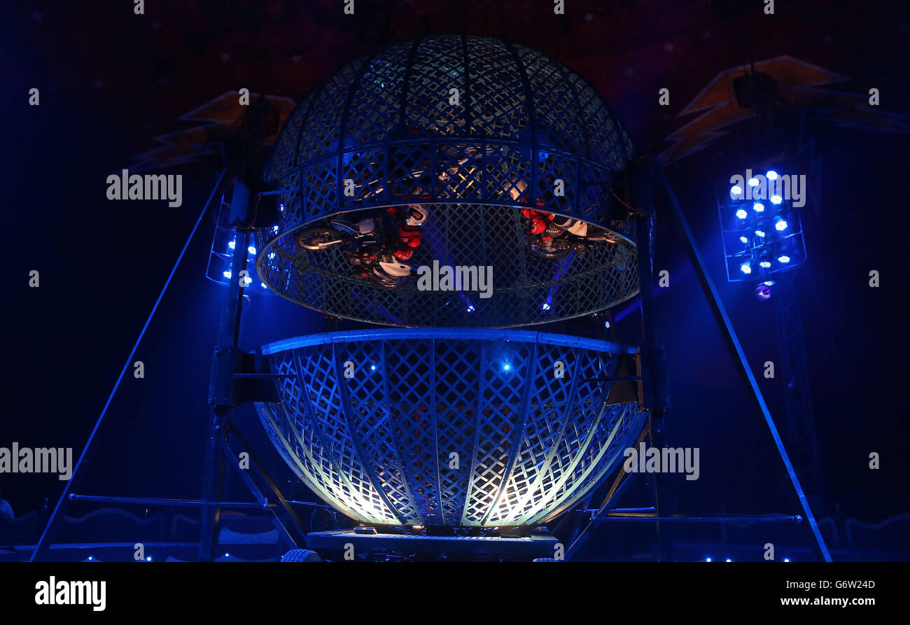 Tom Duffy's circus Stock Photo - Alamy