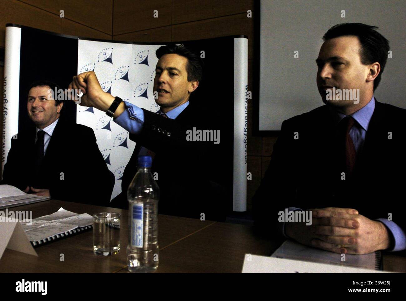 Members of the strategy unit for the Prime Ministers top-level report ...