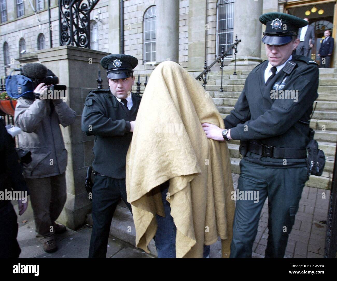 After being charged with the murder of attracta harron hi-res stock ...