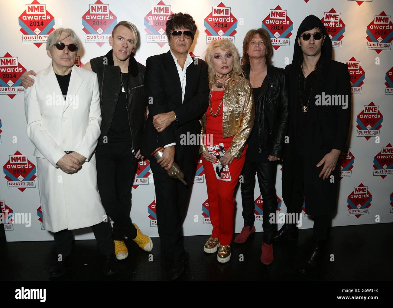 NME Awards 2014 - Arrivals - London Stock Photo - Alamy