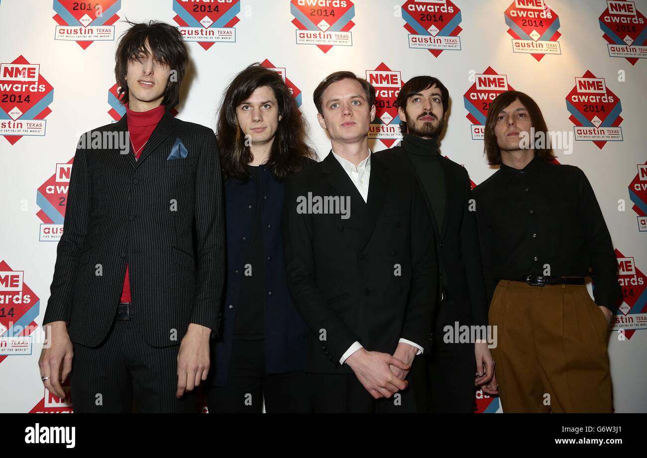 The horrors arriving nme awards hi-res stock photography and images - Alamy