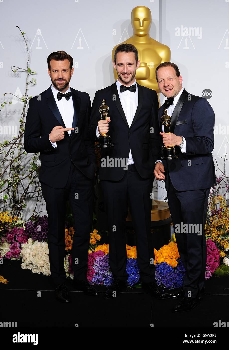 Anders Walter and Kim Magnusson in the press room with their awards for ...