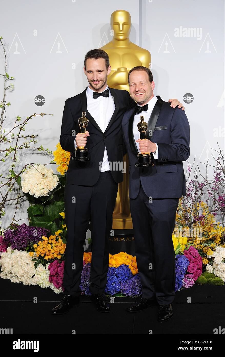 Anders Walter and Kim Magnusson in the press room with their awards for ...