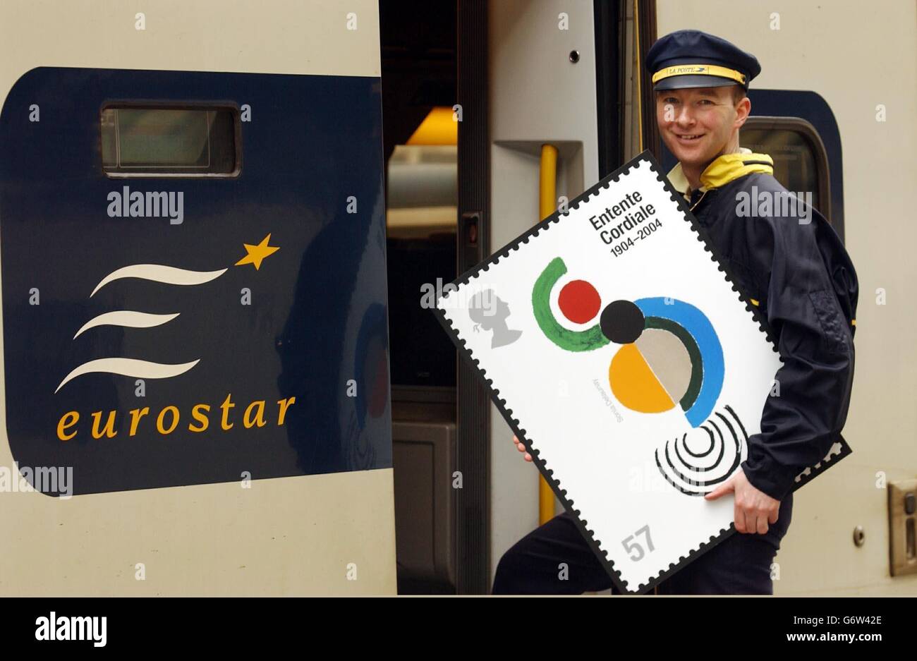 Royal Mail's Joint stamp issue with La Poste Stock Photo - Alamy