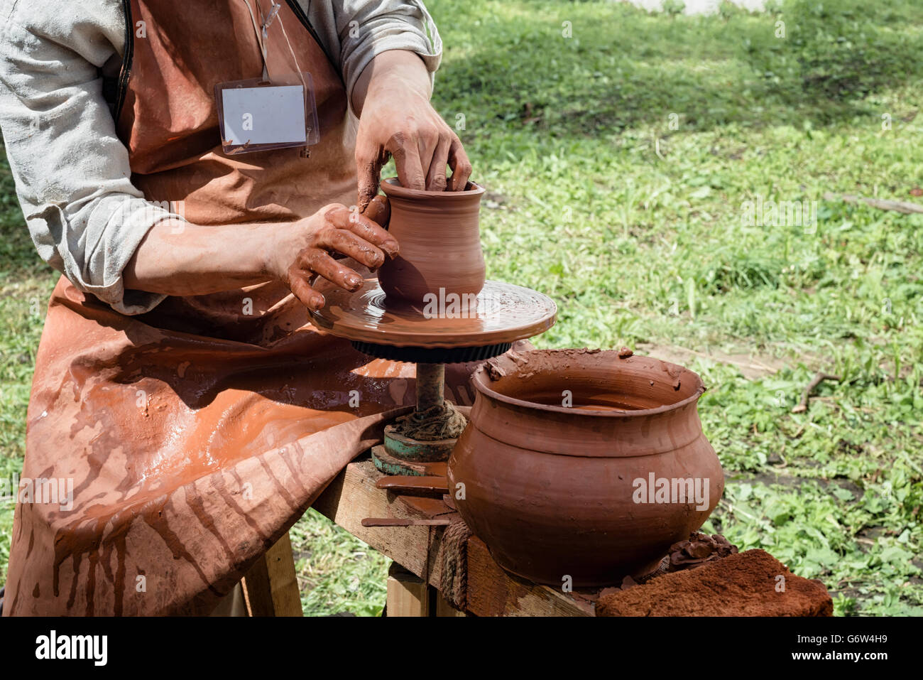 hand made pottery Stock Photo - Alamy