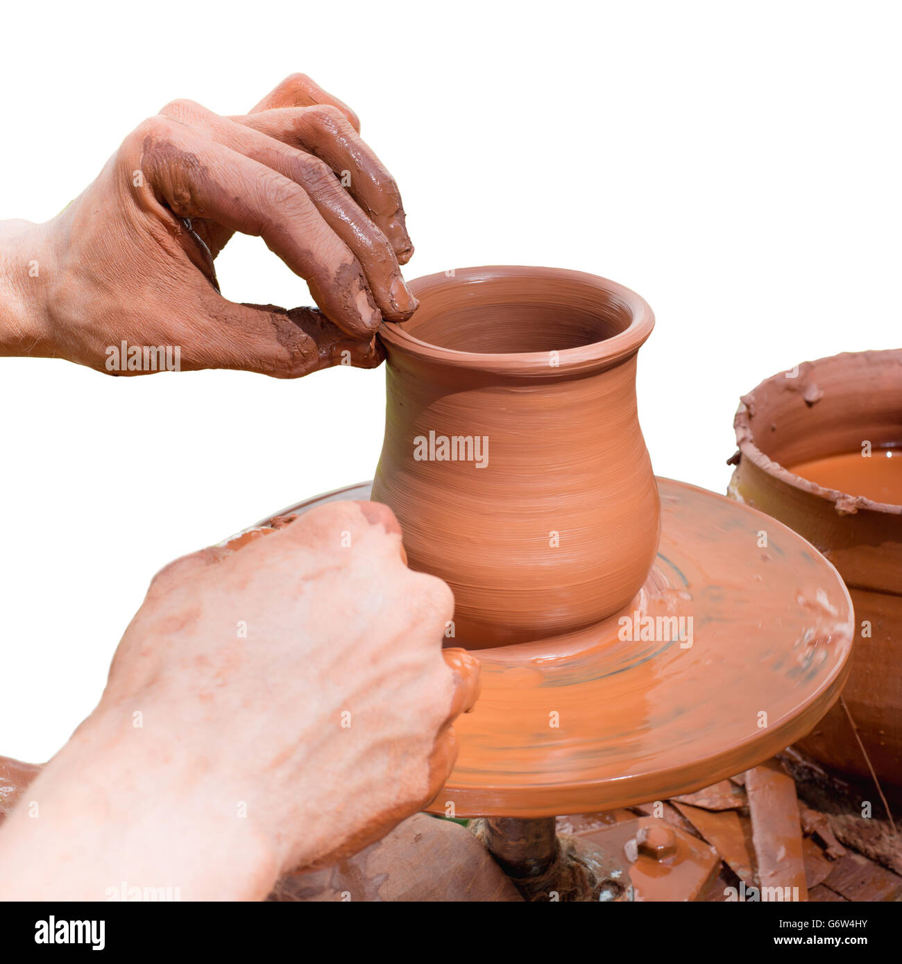 hand made pottery Stock Photo - Alamy