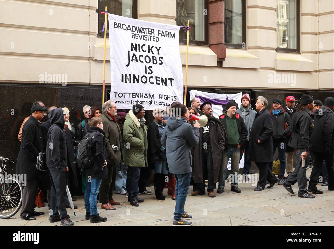 Pc Keith Blakelock murder Stock Photo - Alamy