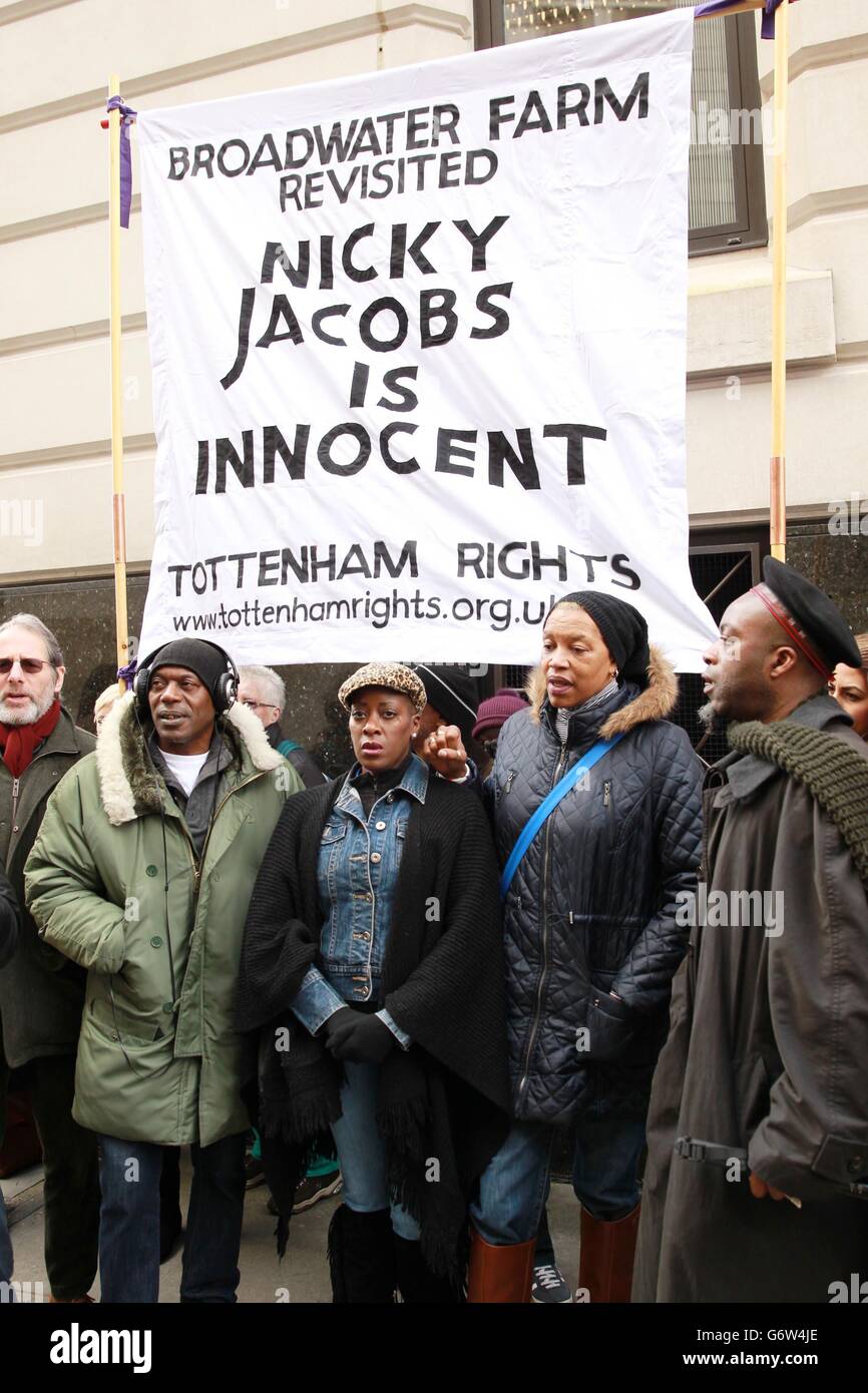 Pc Keith Blakelock murder Stock Photo - Alamy