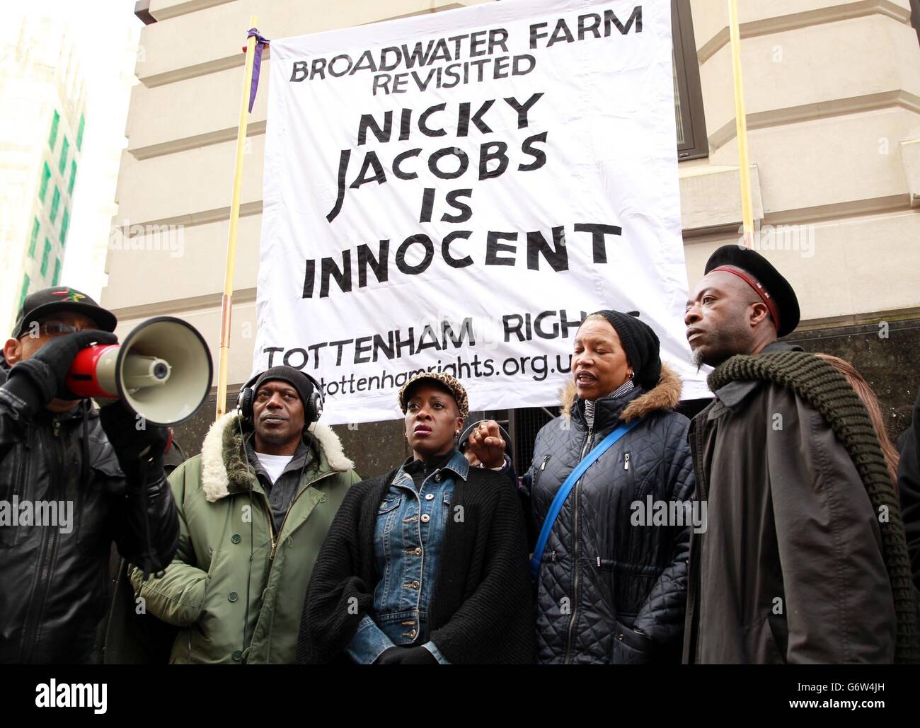 Pc Keith Blakelock murder Stock Photo - Alamy