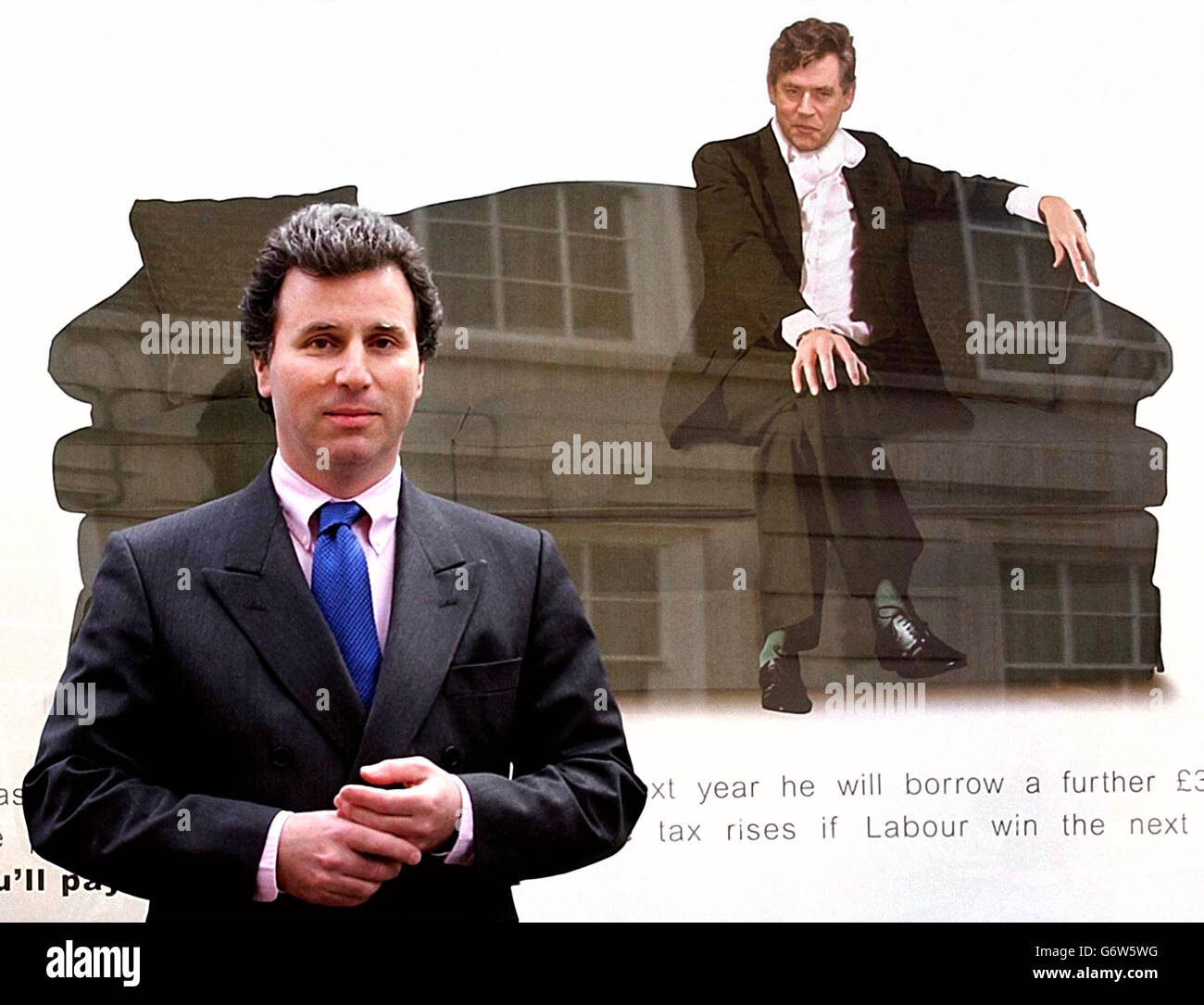 Oliver Letwin poster campaign Stock Photo - Alamy