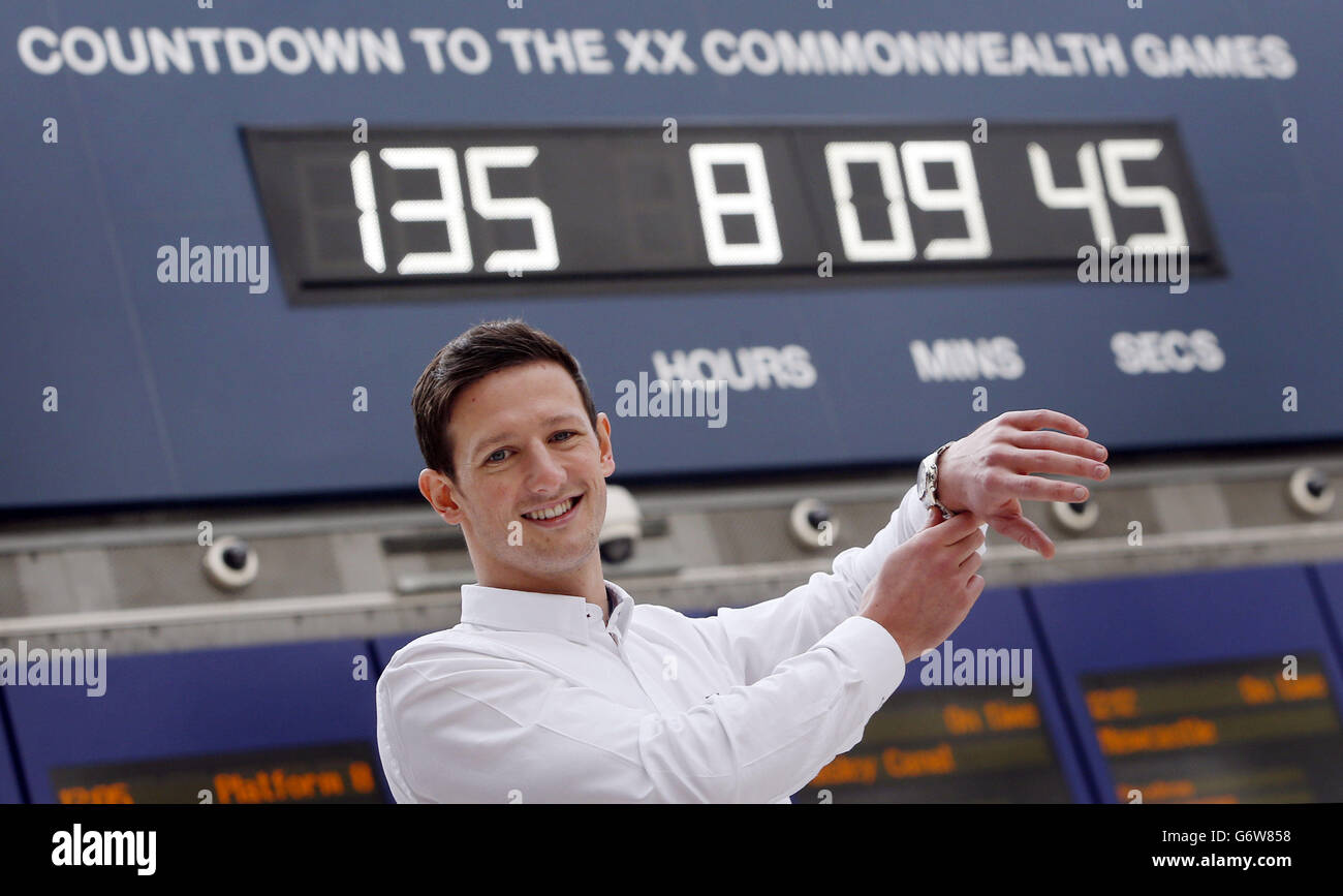 Sport - Official Glasgow 2014 Countdown Clock Switch On - Glasgow ...