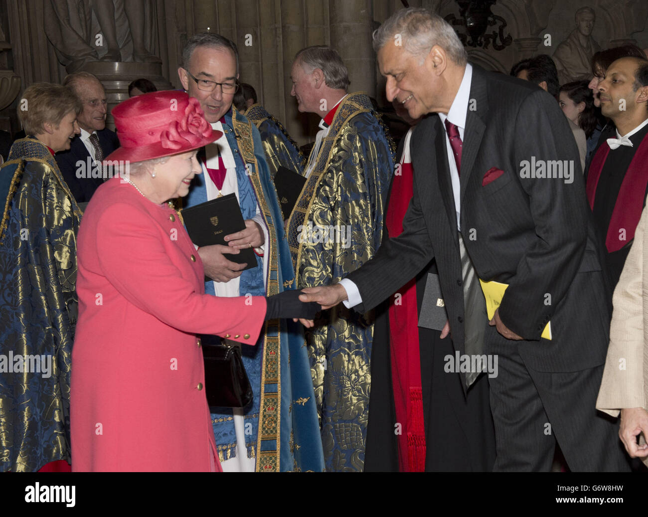 Queen Elizabeth II meets Commonwealth Secretary-General Kamalesh Sharma ...
