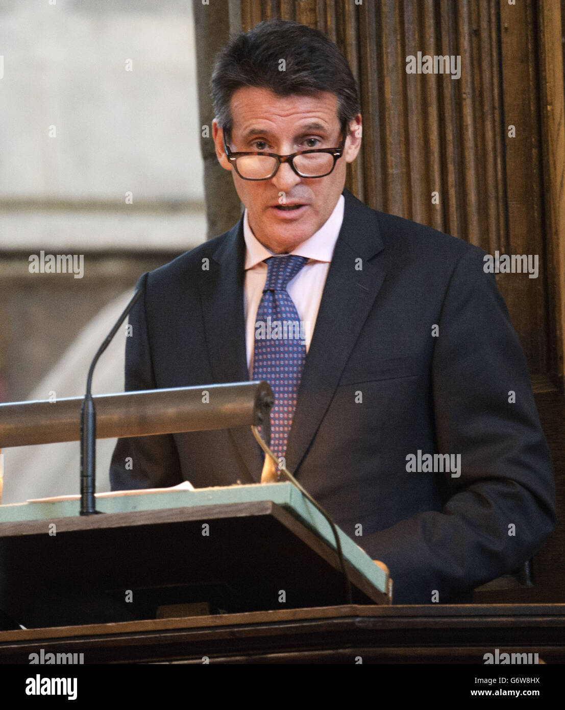 Lord Coe attends the Commonwealth Observance at Westminster Abbey ...