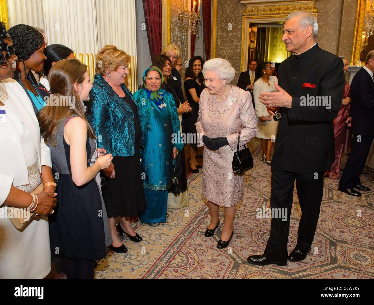Commonwealth Day reception Stock Photo - Alamy
