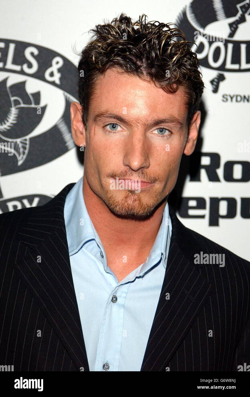 Dean Gaffney arrives for the Wheels And Dollbaby aftershow party at the ...