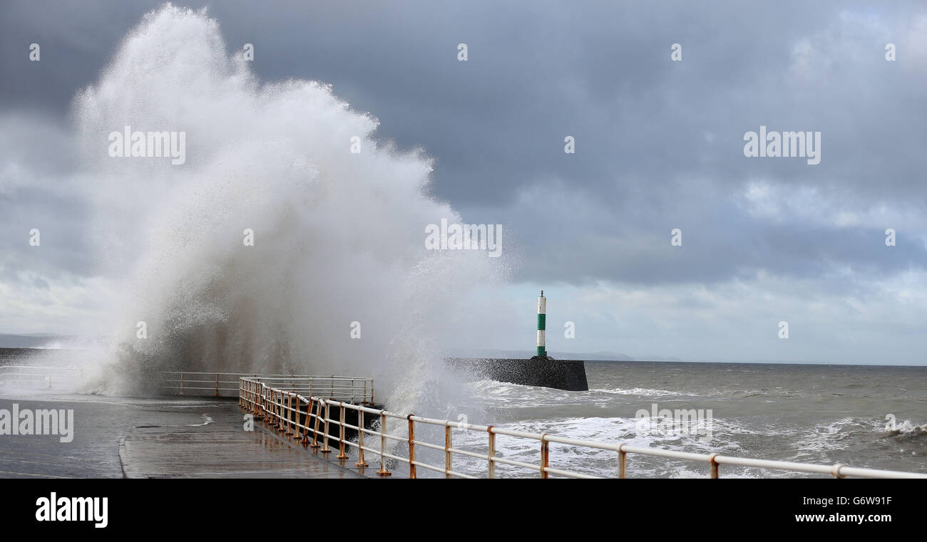 Winter weather Feb 20th Stock Photo - Alamy