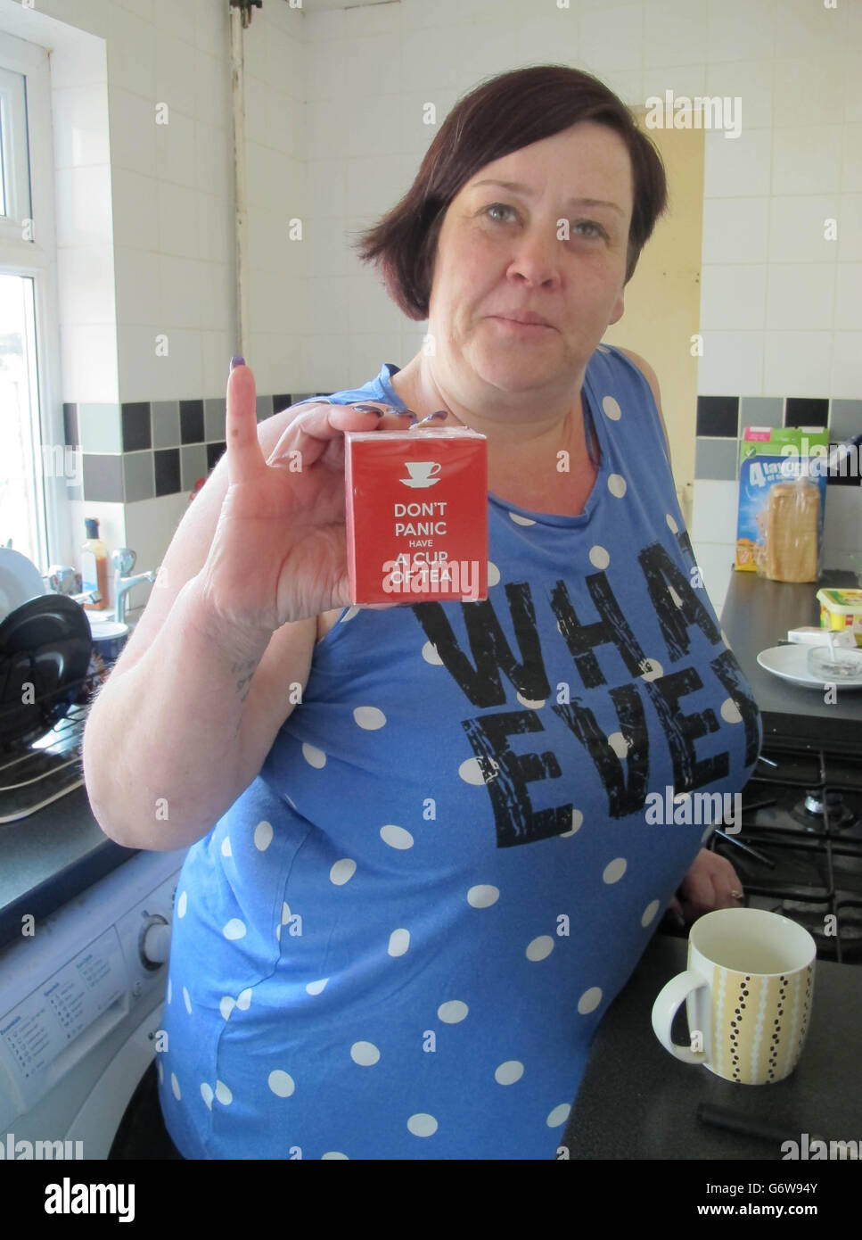 Deirdre Kelly, known as White Dee in the Channel 4 series Benefits ...