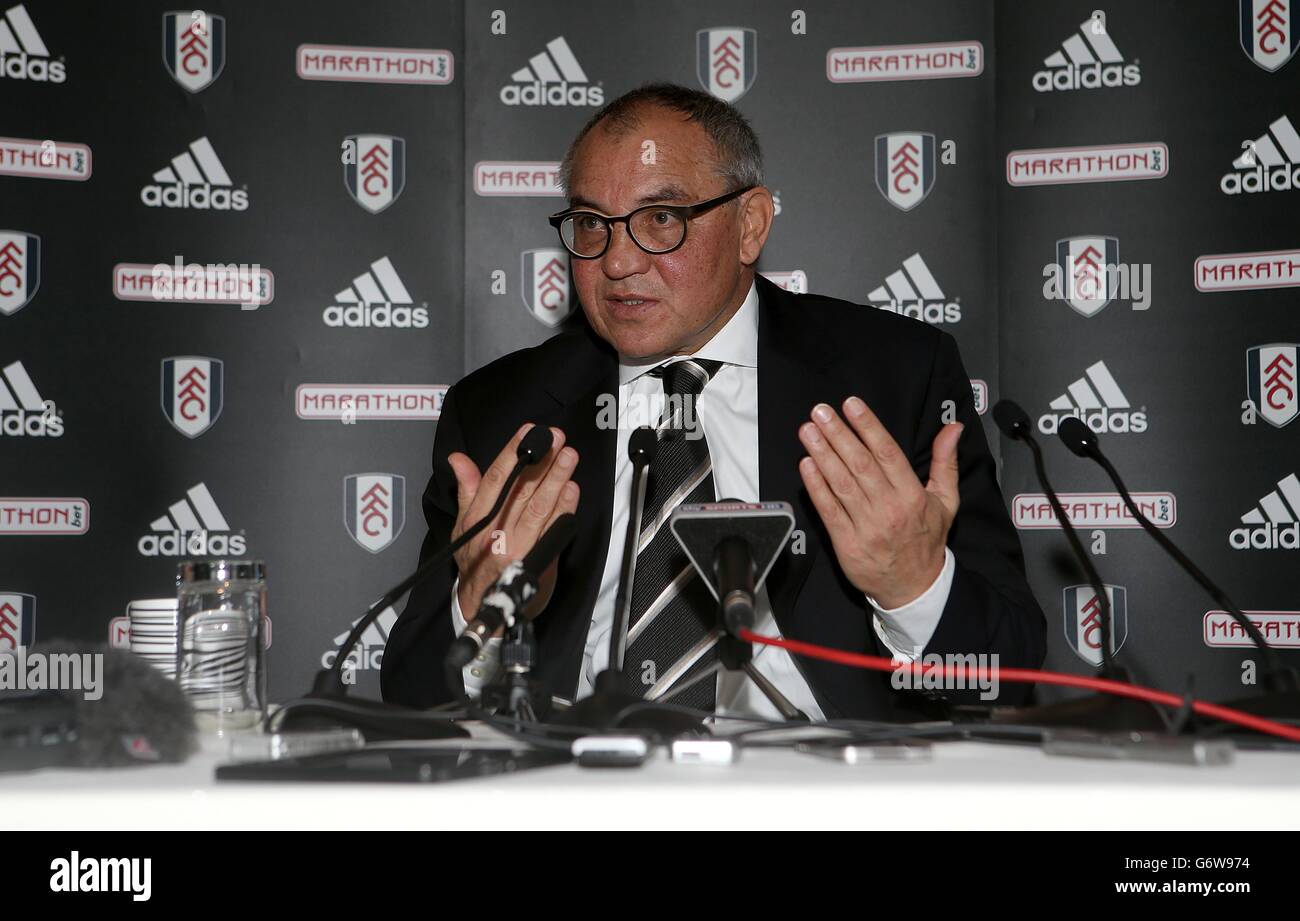 Soccer - Barclays Premier League - Fulham Press Conference - Felix ...