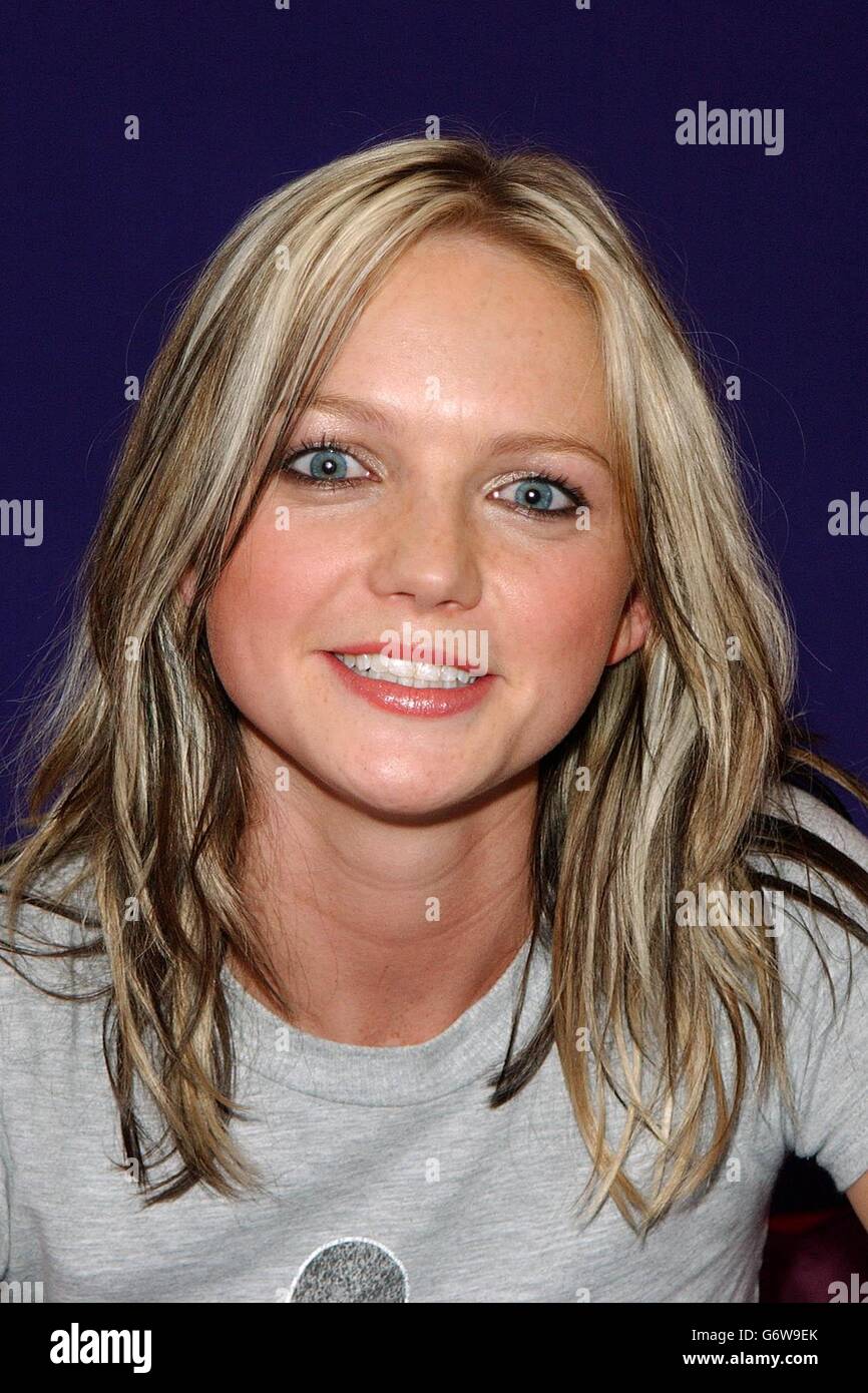 Former S Club singer Hannah Spearritt during her guest appearance on ...