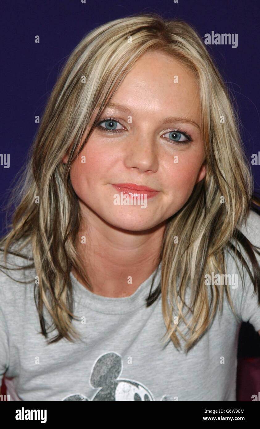 Former S Club Singer Hannah Spearritt During Her Guest Appearance On