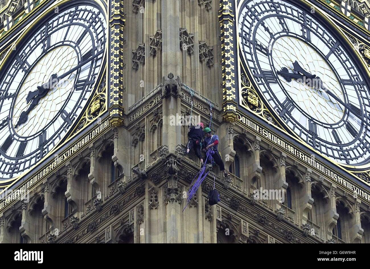 The scene at the Houses of Commons, where two men believed to be anti ...