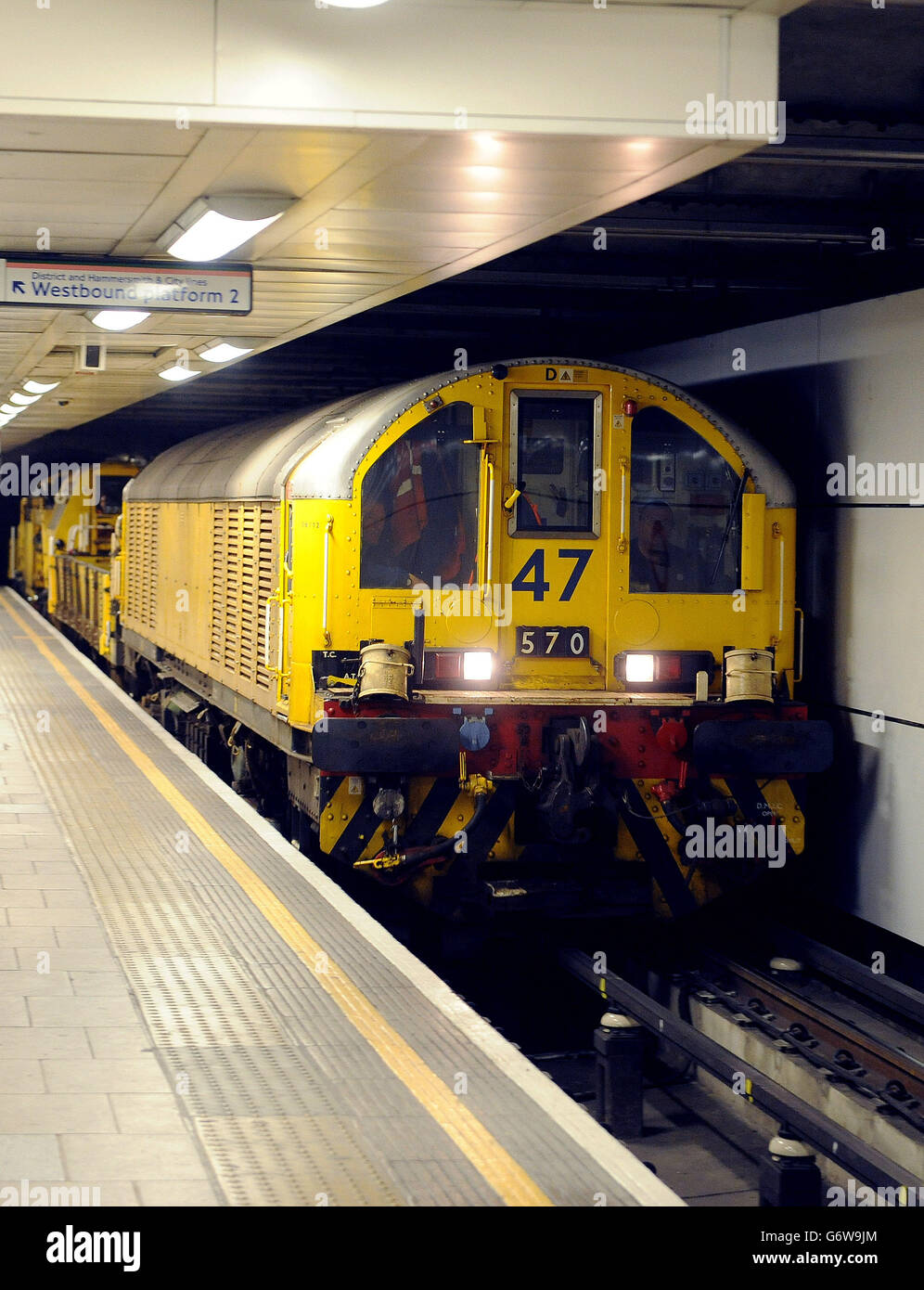 London Underground stock Stock Photo - Alamy