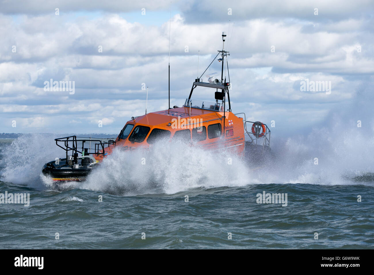 RNLI's new lifeboat Stock Photo - Alamy