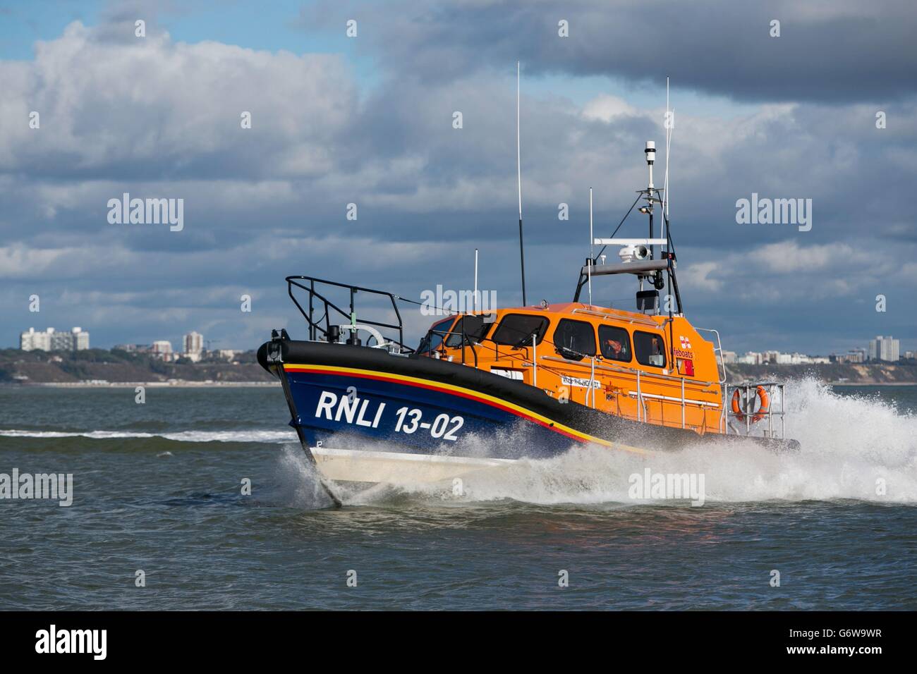 RNLI's new lifeboat Stock Photo - Alamy