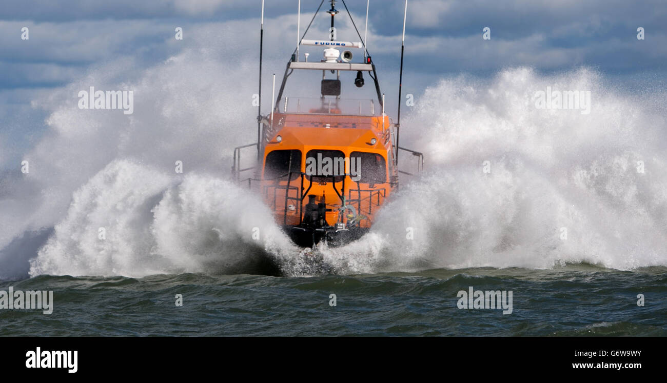 RNLI's new lifeboat Stock Photo - Alamy