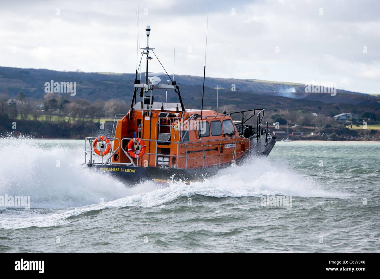 RNLI's new lifeboat Stock Photo - Alamy