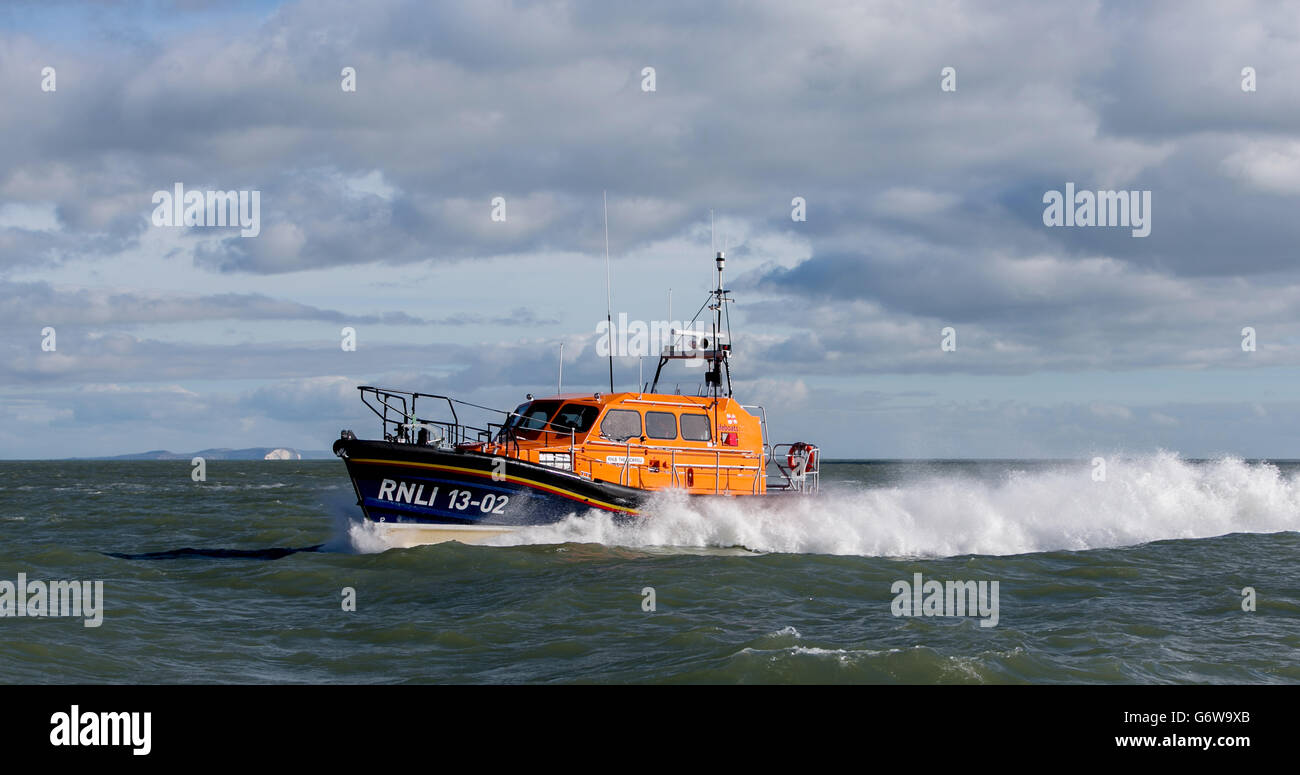 RNLI's new lifeboat Stock Photo - Alamy