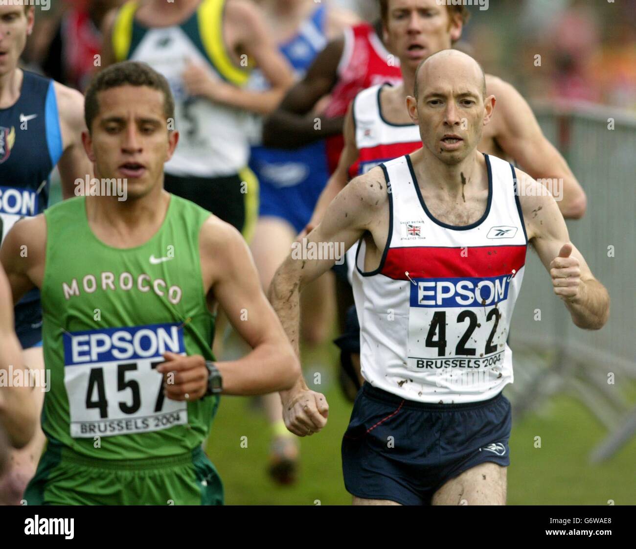 Great Britain's Jon Brown (right) in action to finish 19th in the ...