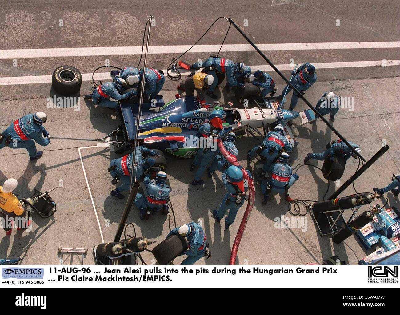 Motor Racing ... Hungarian Grand Prix Stock Photo - Alamy