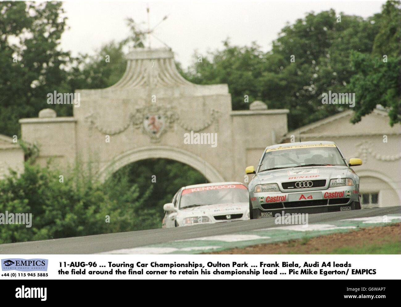 11-AUG-96, Touring Car Championships, Oulton Park, Frank Biela, Audi A4 ...
