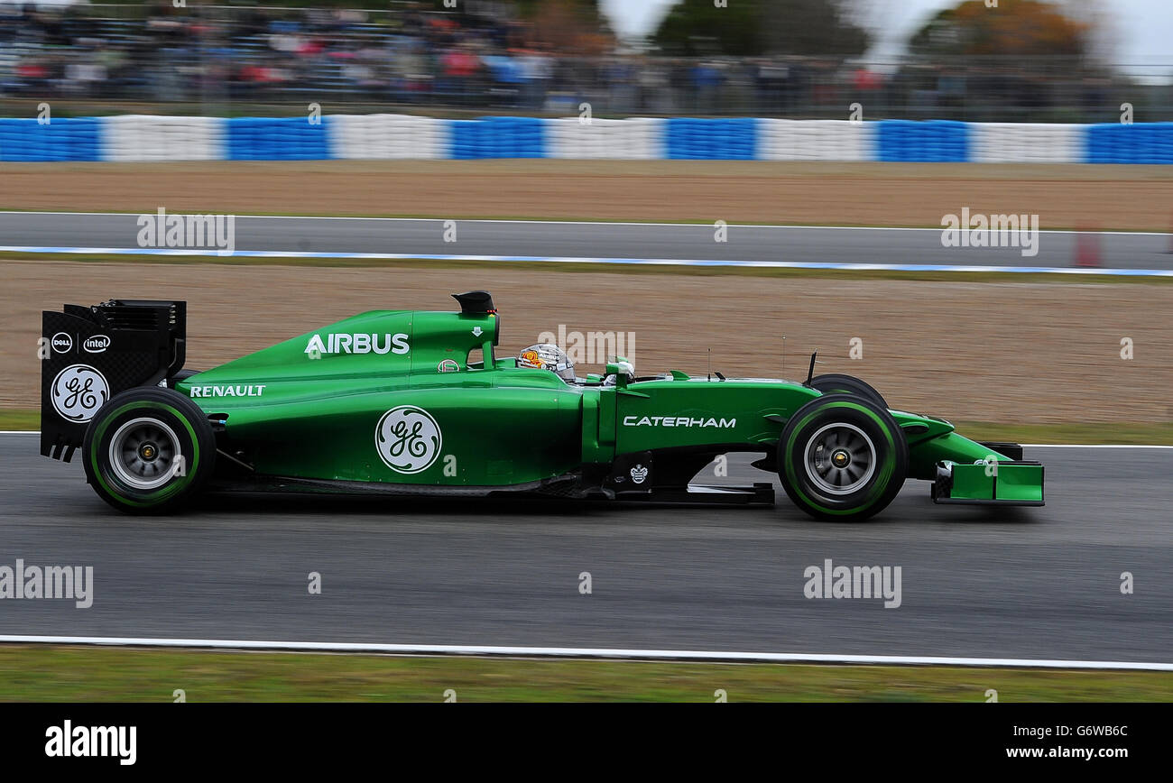 Formula One - 2014 Testing - Day Four - Circuito de Jerez Stock Photo ...
