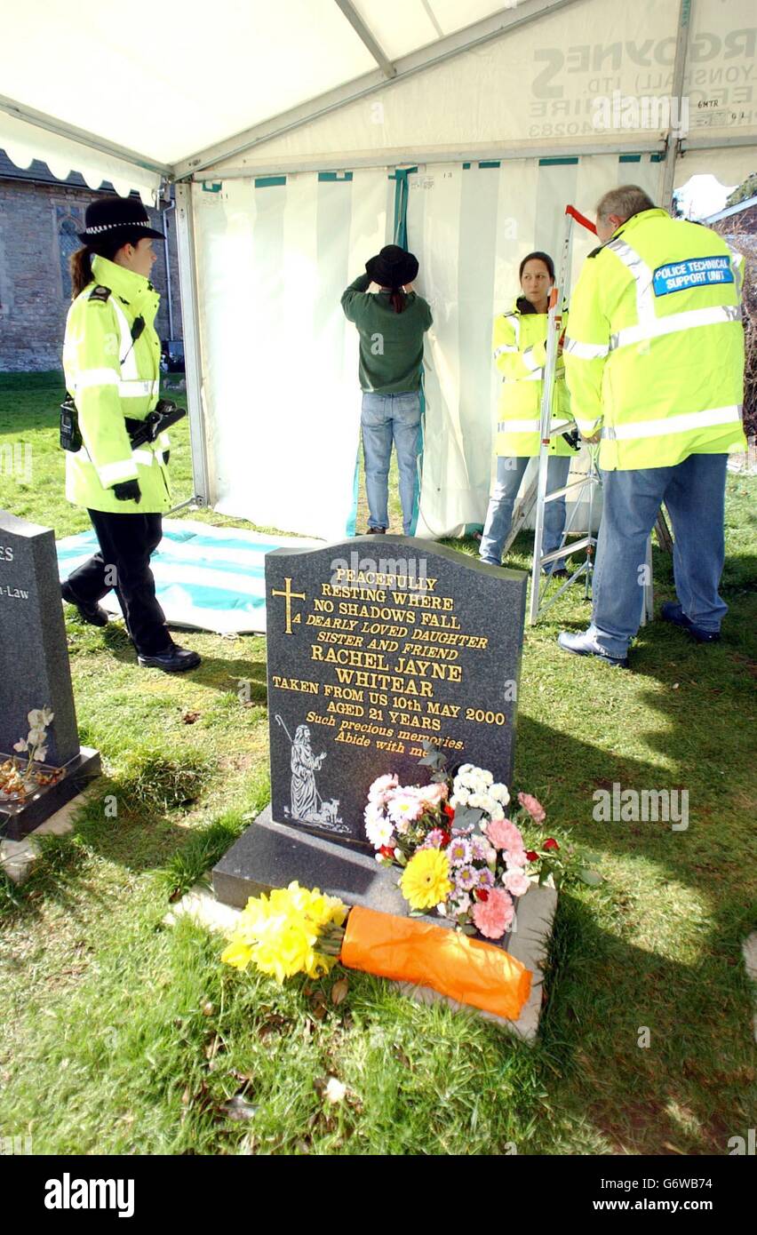 Rachel Whitear to be exhumed Stock Photo - Alamy