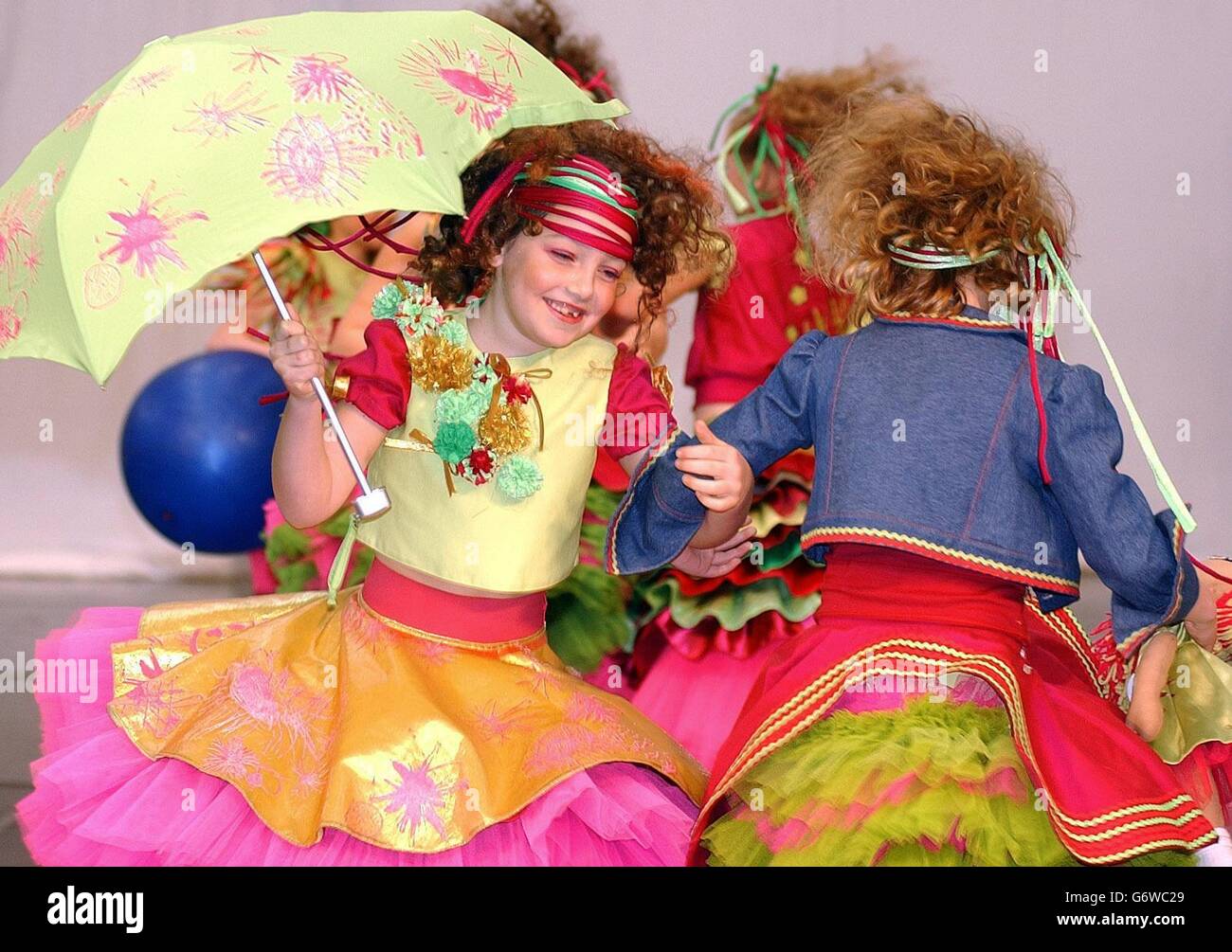 Children's outfits by Laura Susannah Price from Wrexham are modelled at ...