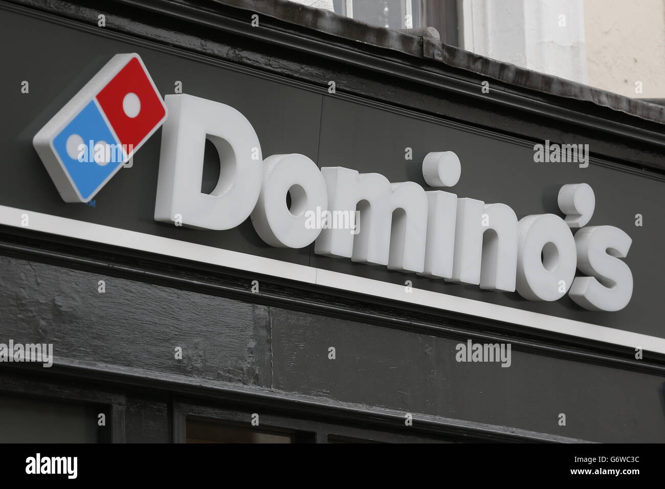 Domino's Pizza stock. Stock photo of a branch of Domino's Pizza Stock ...