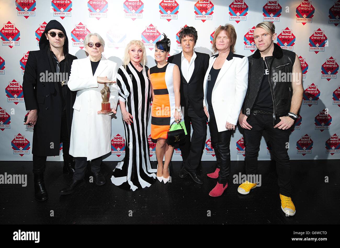 NME Awards 2014 - Arrivals - London Stock Photo - Alamy