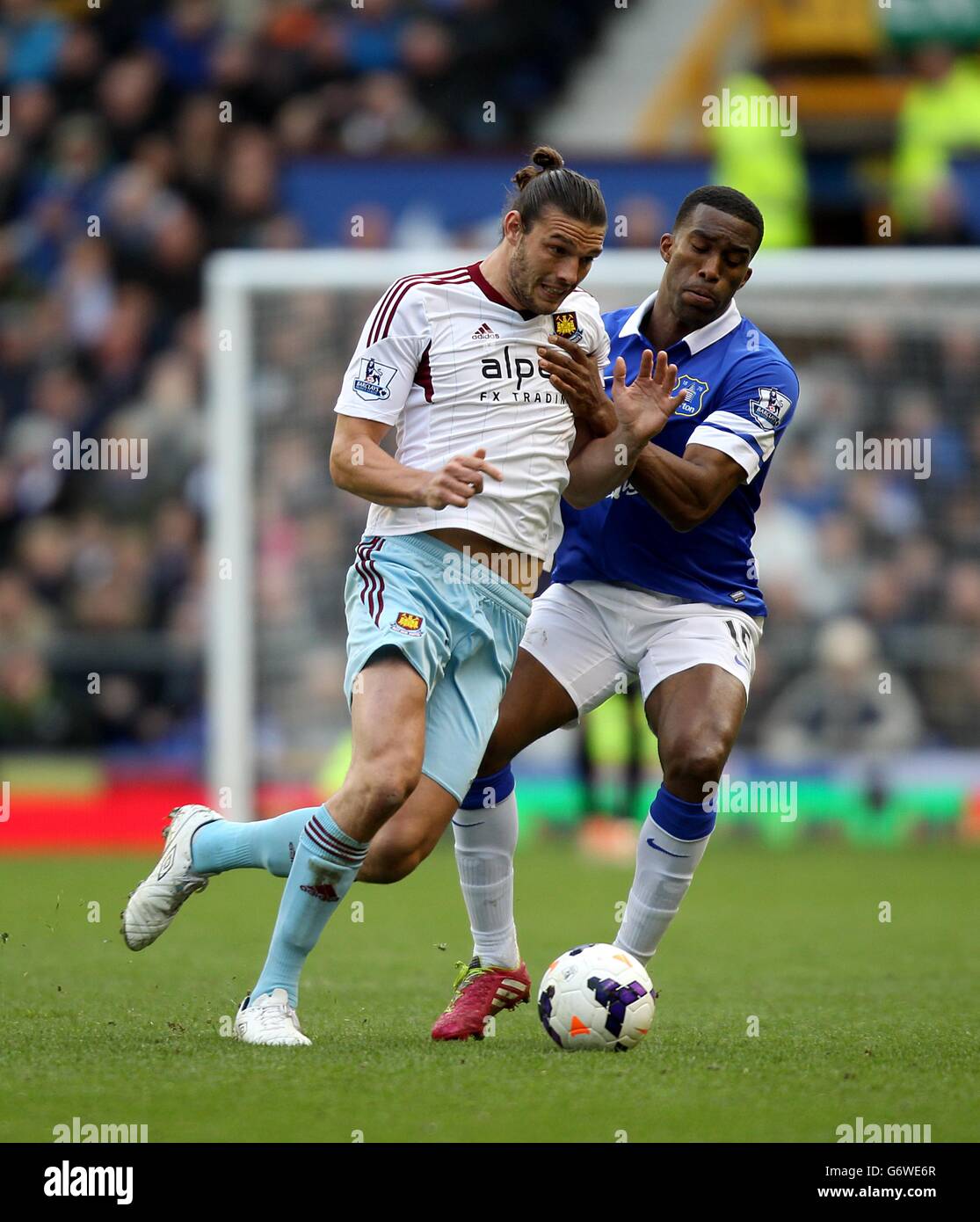 Soccer - Barclays Premier League - Everton v West Ham United - Goodison Park. West Ham United's ...