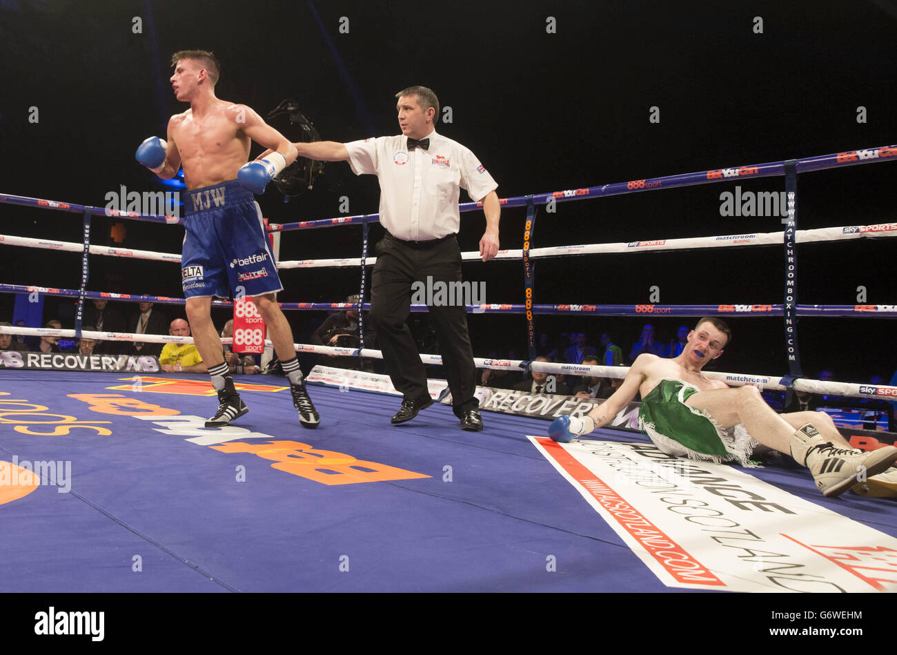 Ricky Burns V Terence Crawford High Resolution Stock Photography and ...